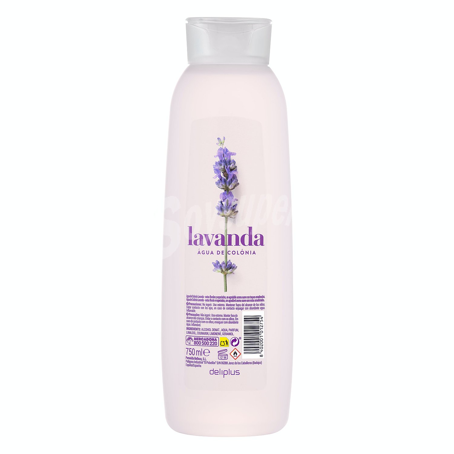 Colonia Lavanda Deliplus de Mercadona a buen precio ※