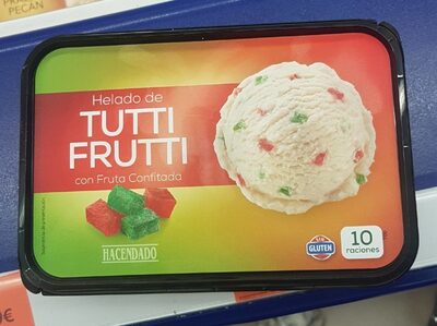 Dónde está el helado Tutti Frutti de Hacendado en Mercadona ※