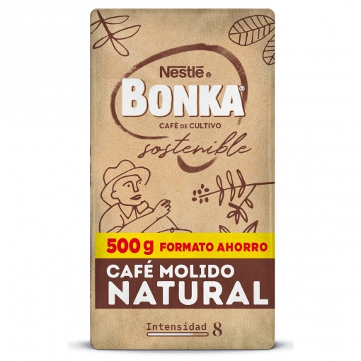 Has probado el café molido natural Bonka de Mercadona ※