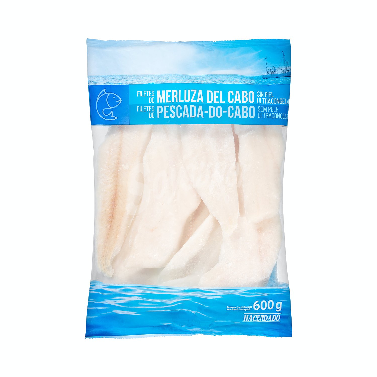 Merluza ultracongelada de Hacendado en Mercadona ※
