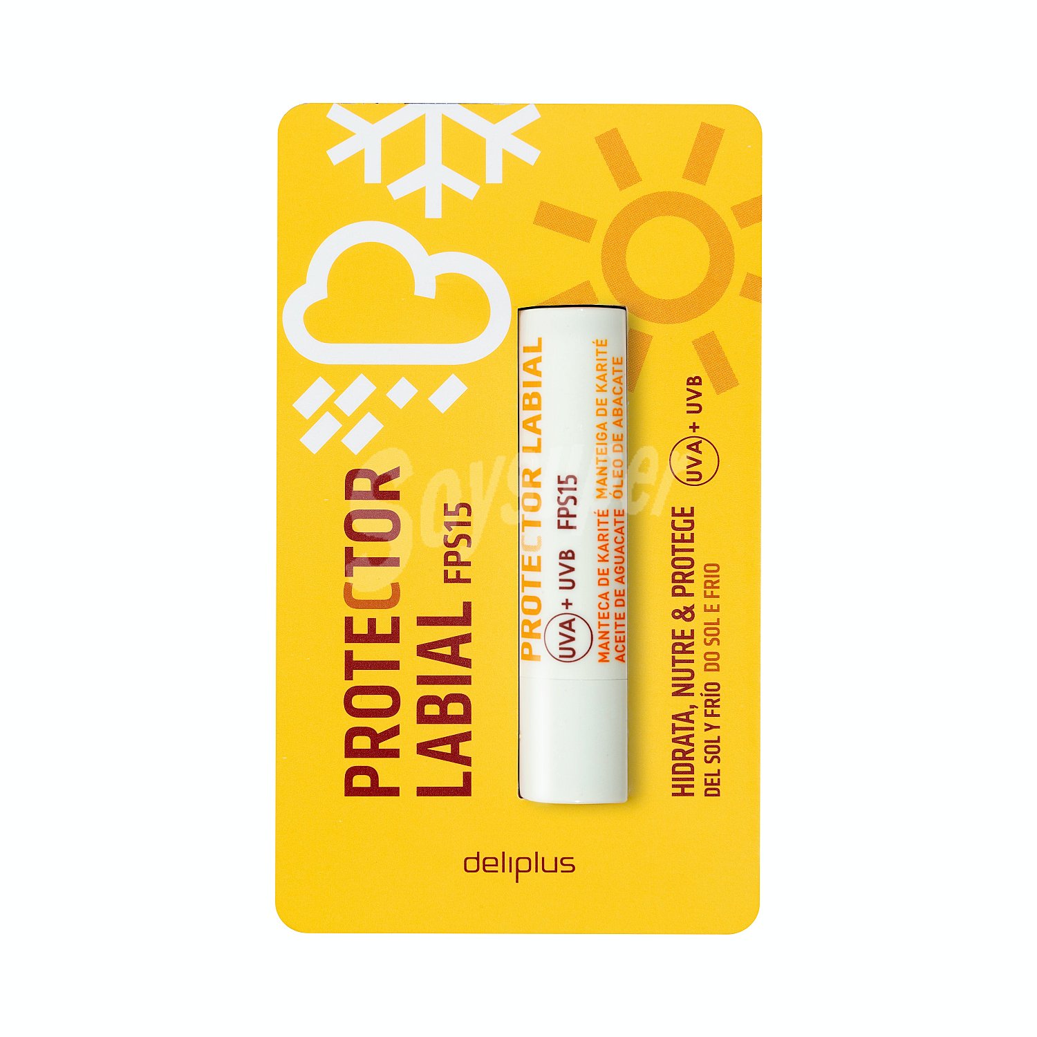 Protector labial FPS 15 de Deliplus de Mercadona ※